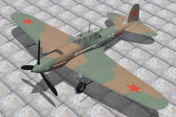 ilyushin il2 hero c4d