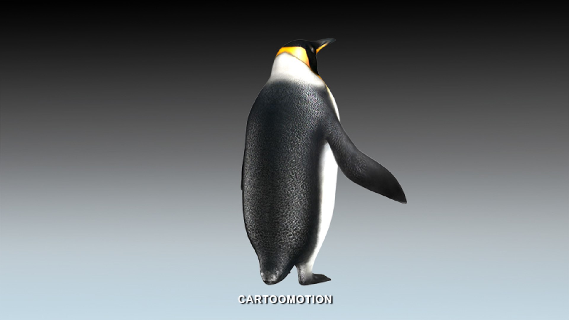 3dsmax Emperor Penguin