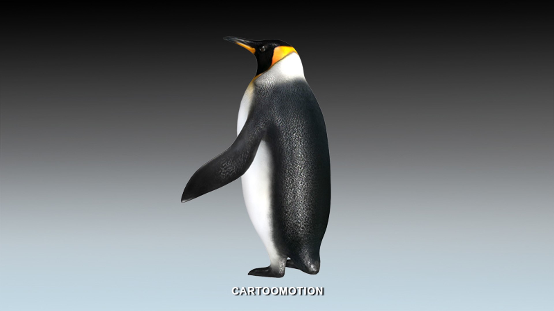 3dsmax Emperor Penguin