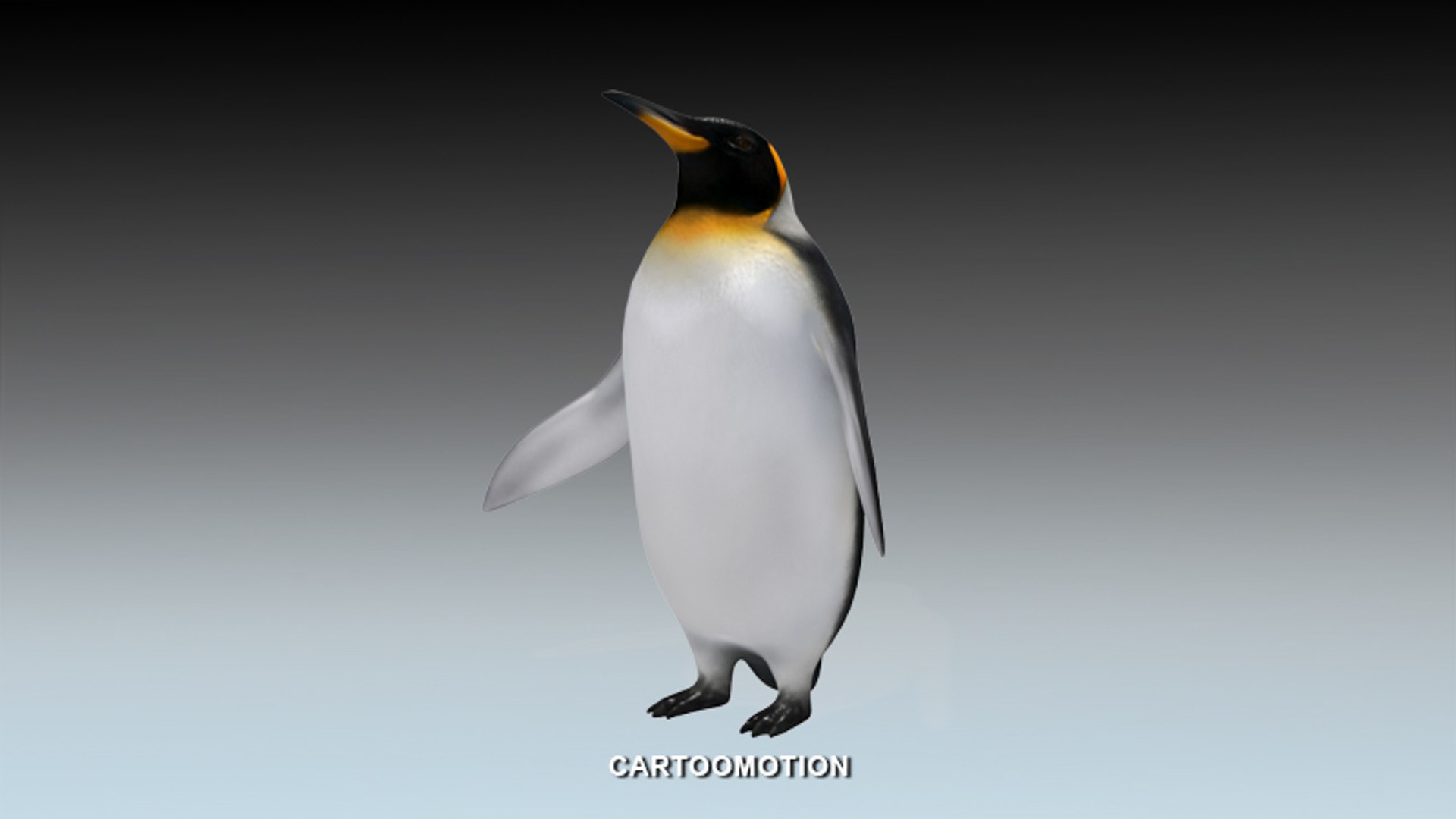 3dsmax Emperor Penguin