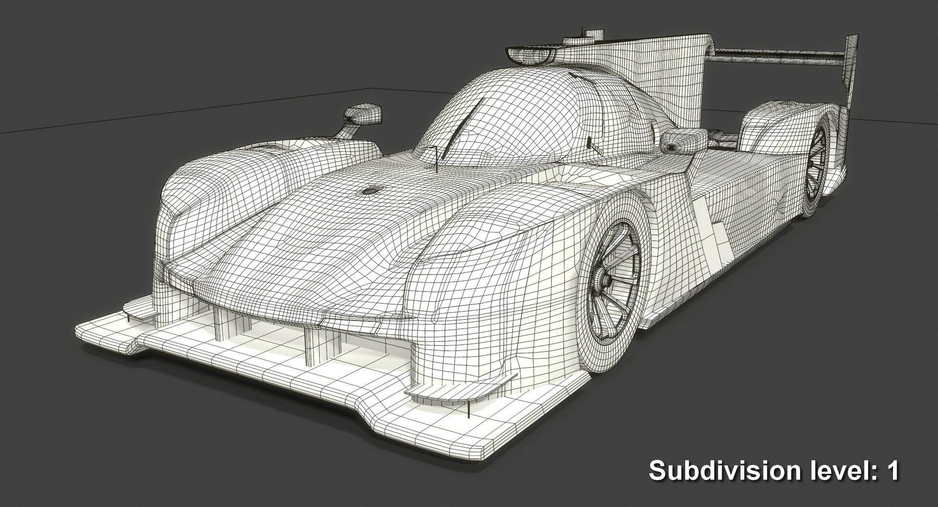 3D race car cadillac imsa model - TurboSquid 1426762