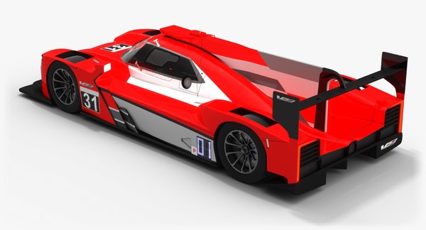キャデラックIMSA LMP1シーズン2019年レースカーコレクション3Dモデル - TurboSquid 1426762