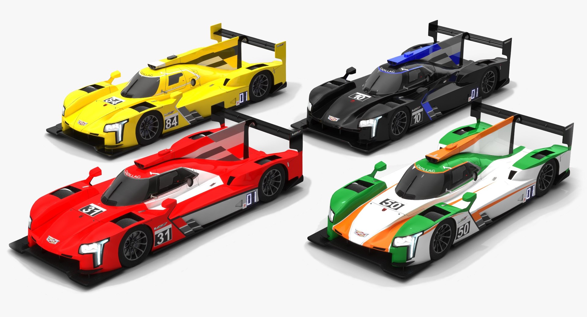 3D Race Car Cadillac Imsa Model - TurboSquid 1426762