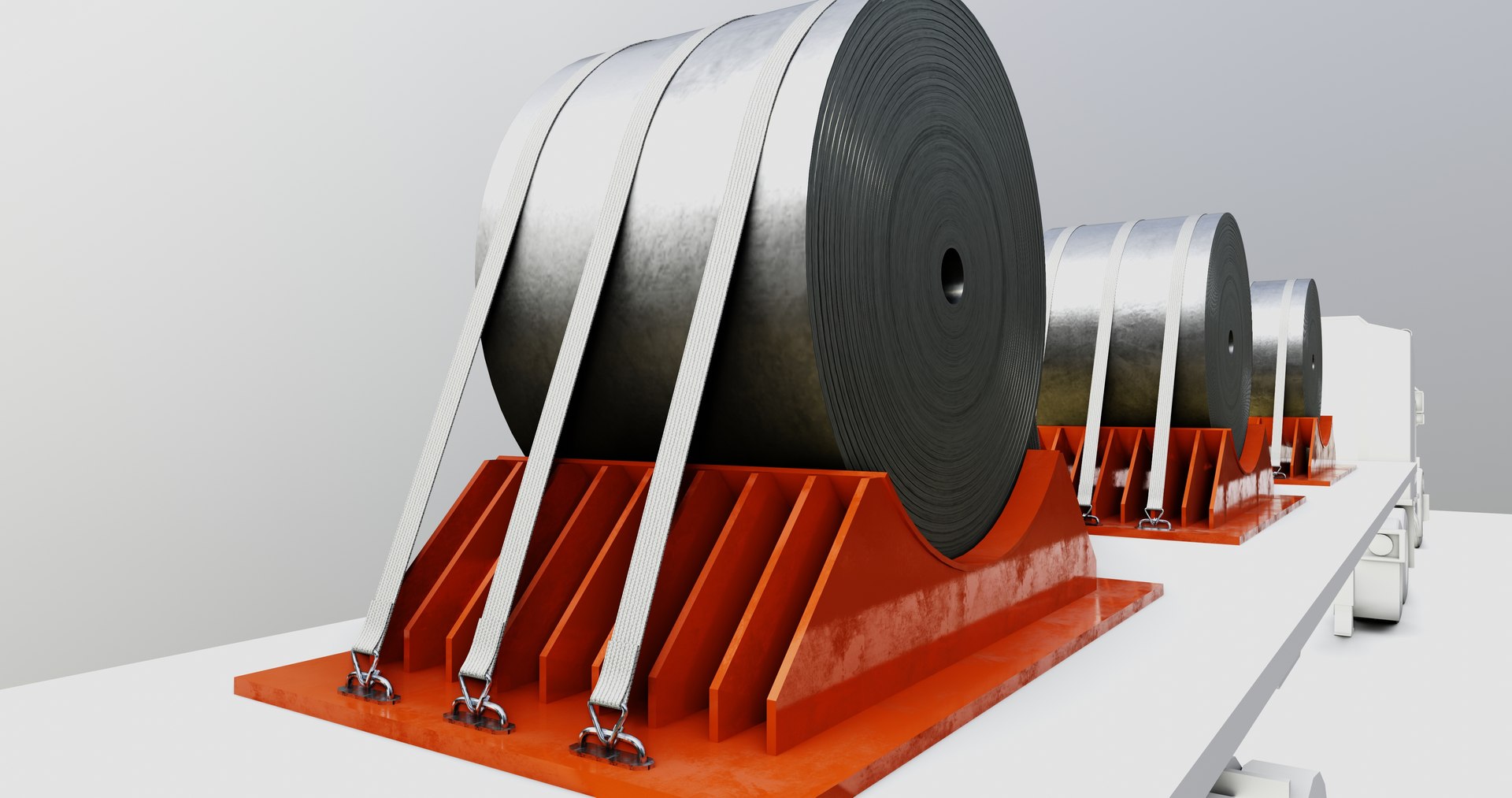 CARGO MODELS FOR TRUCK TRAILER-Roll Sheet Type-1 3D Model - TurboSquid ...