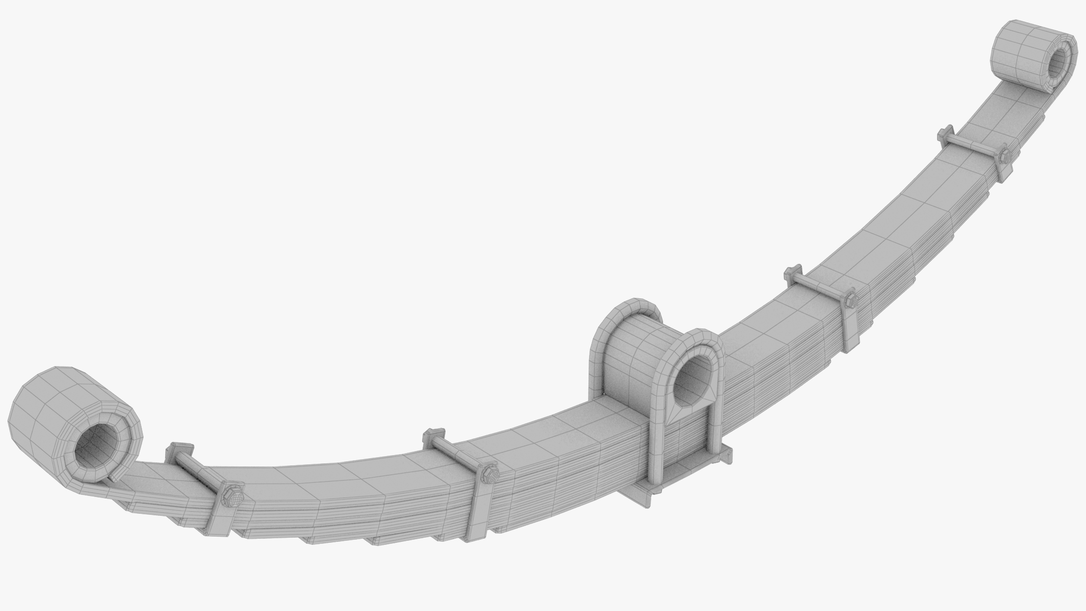 3D model Leaf Spring V1 - TurboSquid 1860826
