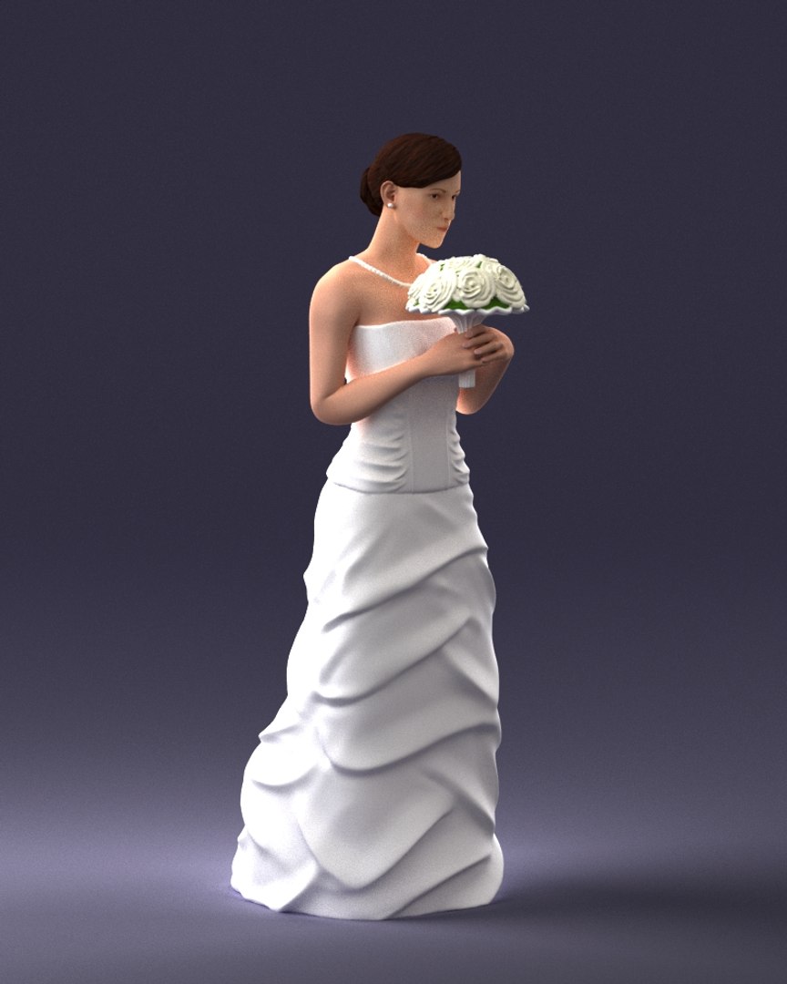 3D Bride Model - TurboSquid 1484661