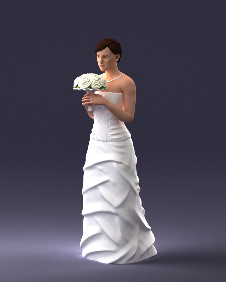 3D Bride Model - TurboSquid 1484661