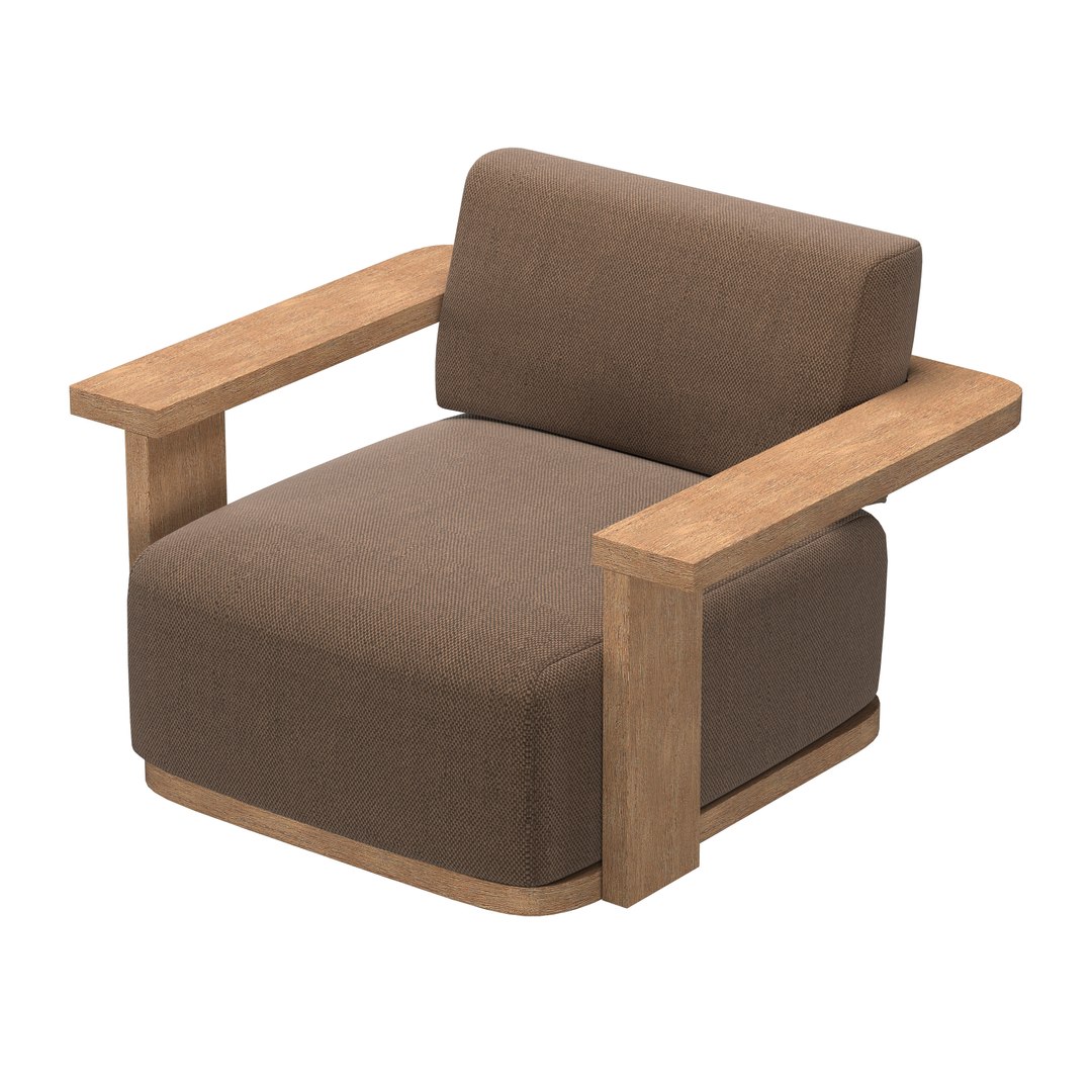 3D TAVIRA LOUNGE CHAIR WITH CUSHION INSERTS - TurboSquid 1941149