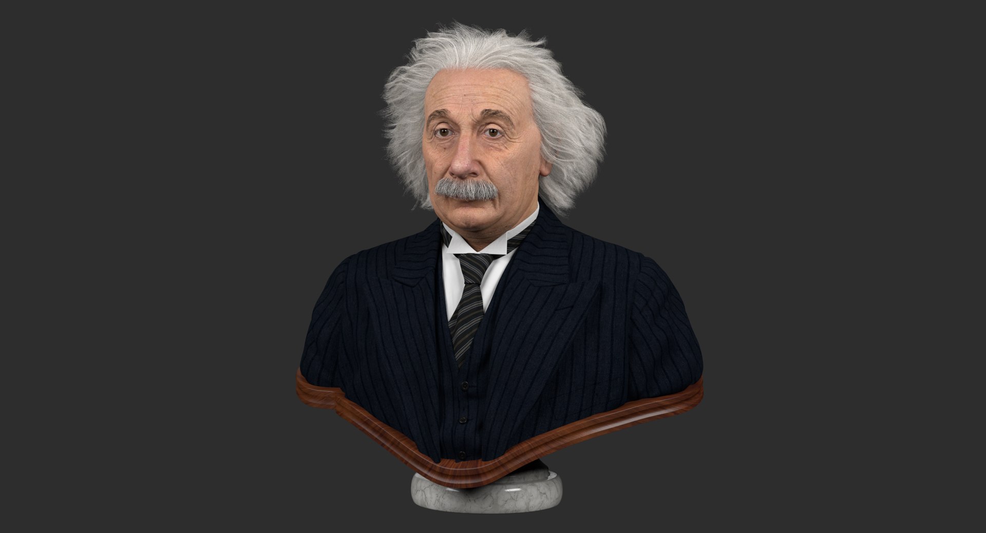 Albert Einstein 3D Model - TurboSquid 1207638