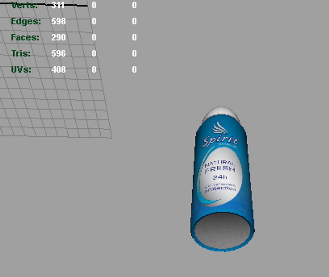 3d Model Deodorant Spray