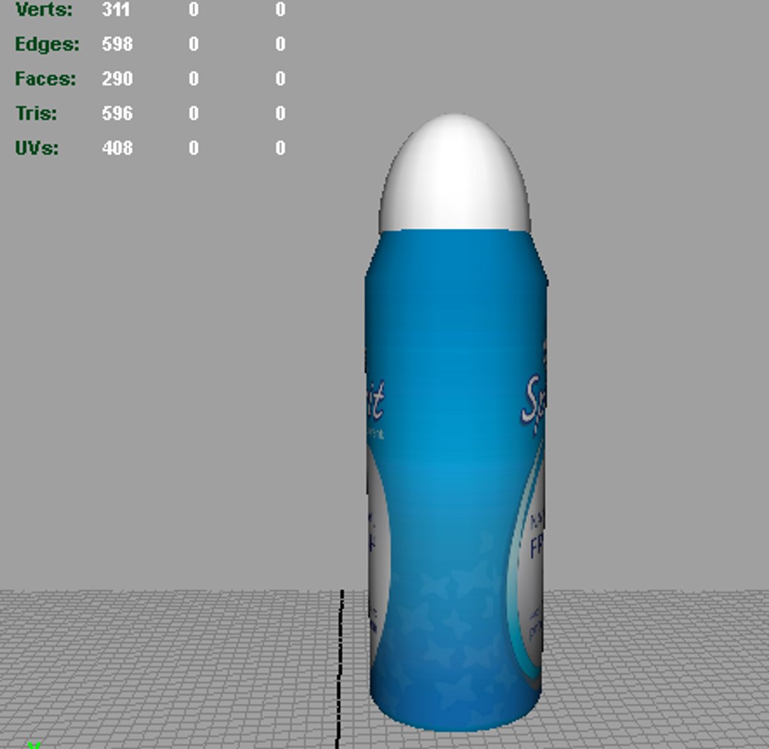 3d Model Deodorant Spray