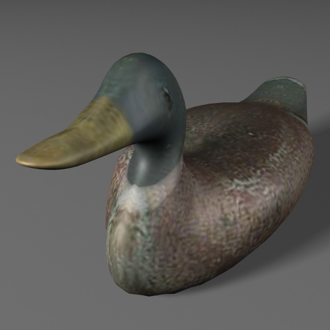 Duck Decoy 3d Max