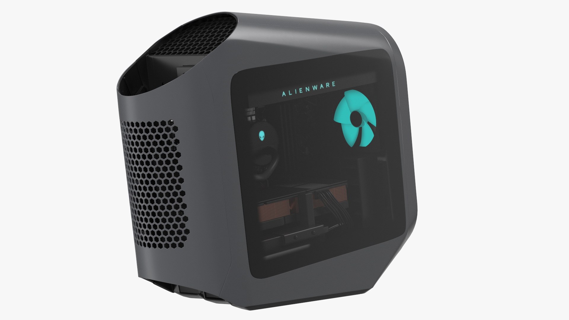 3D Gaming Desktop Alienware Aurora Black model - TurboSquid 2137129