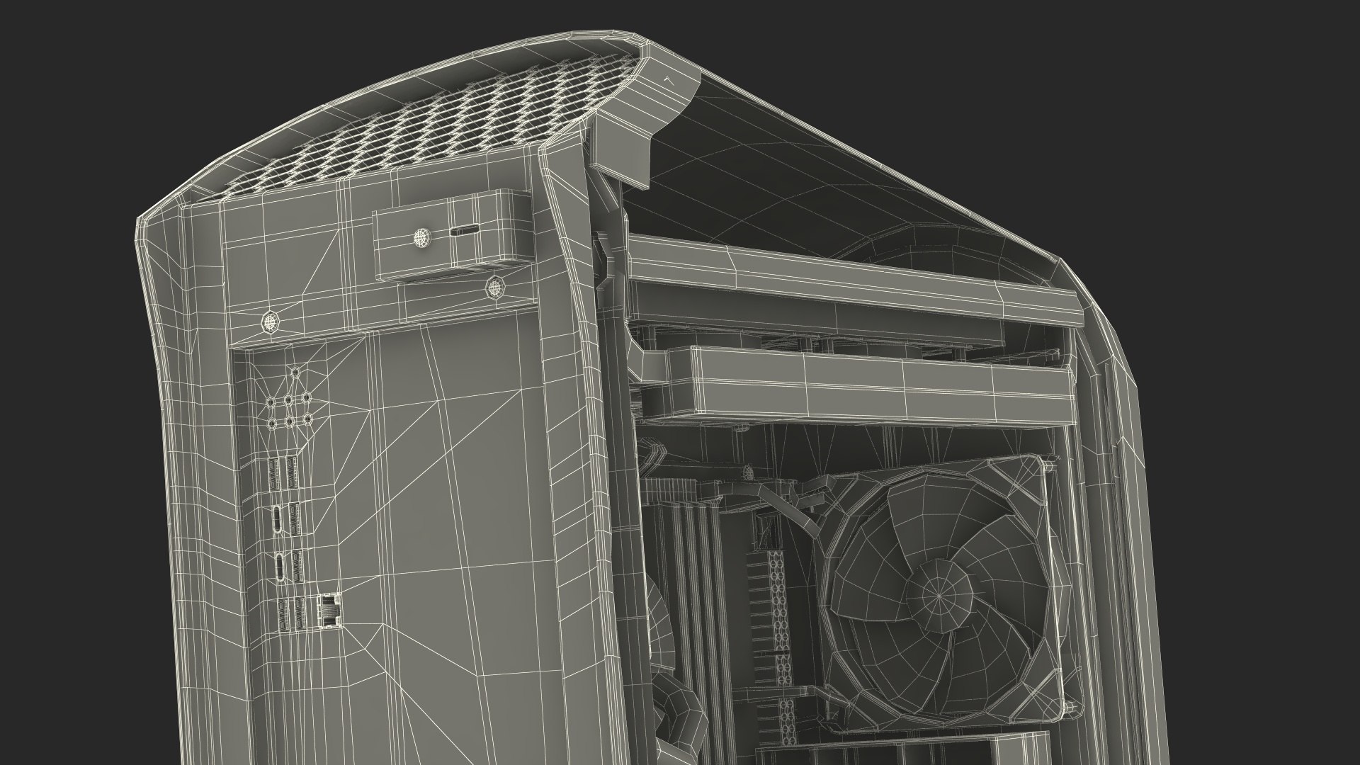 3D Gaming Desktop Alienware Aurora Black Model - TurboSquid 2137129