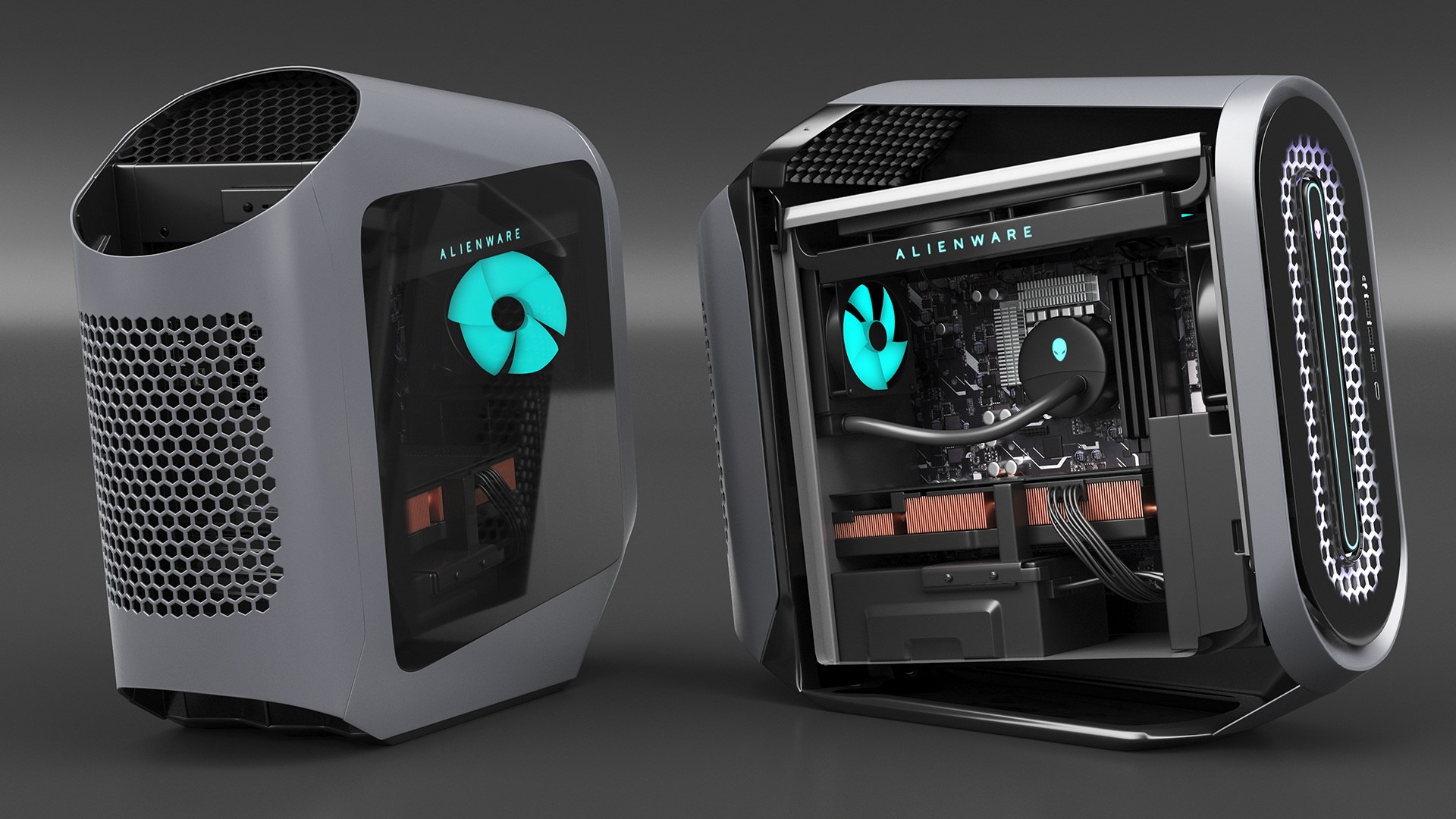 3D Gaming Desktop Alienware Aurora Black model - TurboSquid 2137129