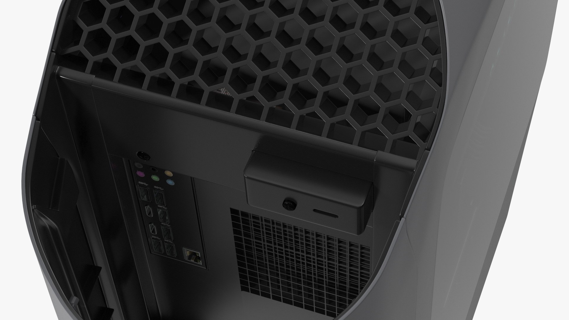 3D Gaming Desktop Alienware Aurora Black model - TurboSquid 2137129