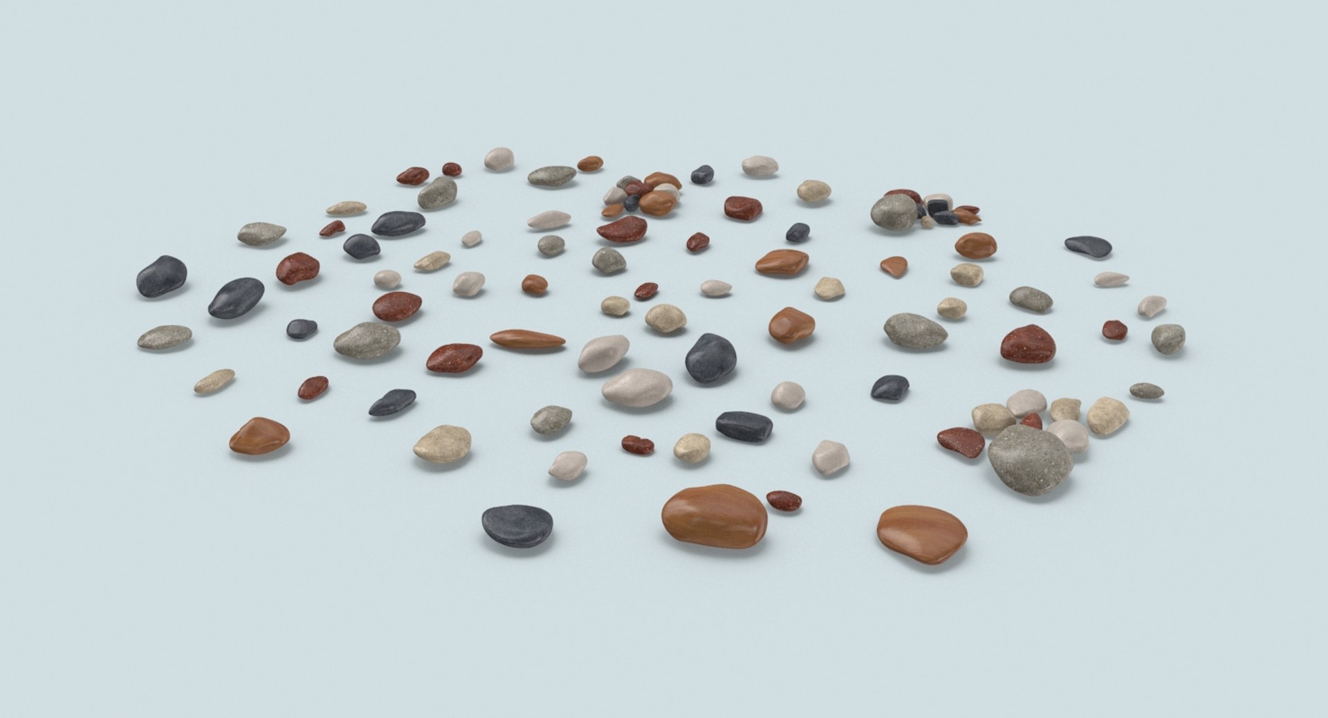 Scattered-rocks-03 3D model - TurboSquid 1348264