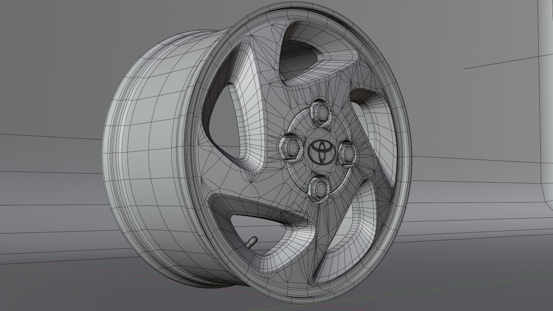 Toyota Corolla Wheels 1998 - 2002 3D Model - TurboSquid 2283470