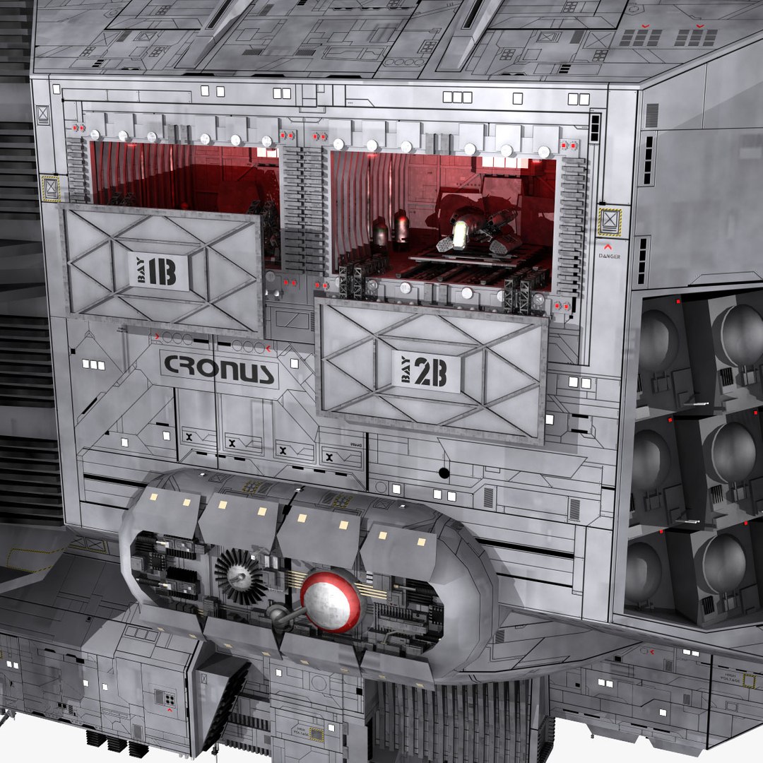 Titan Destroyer Turrets 3d Model