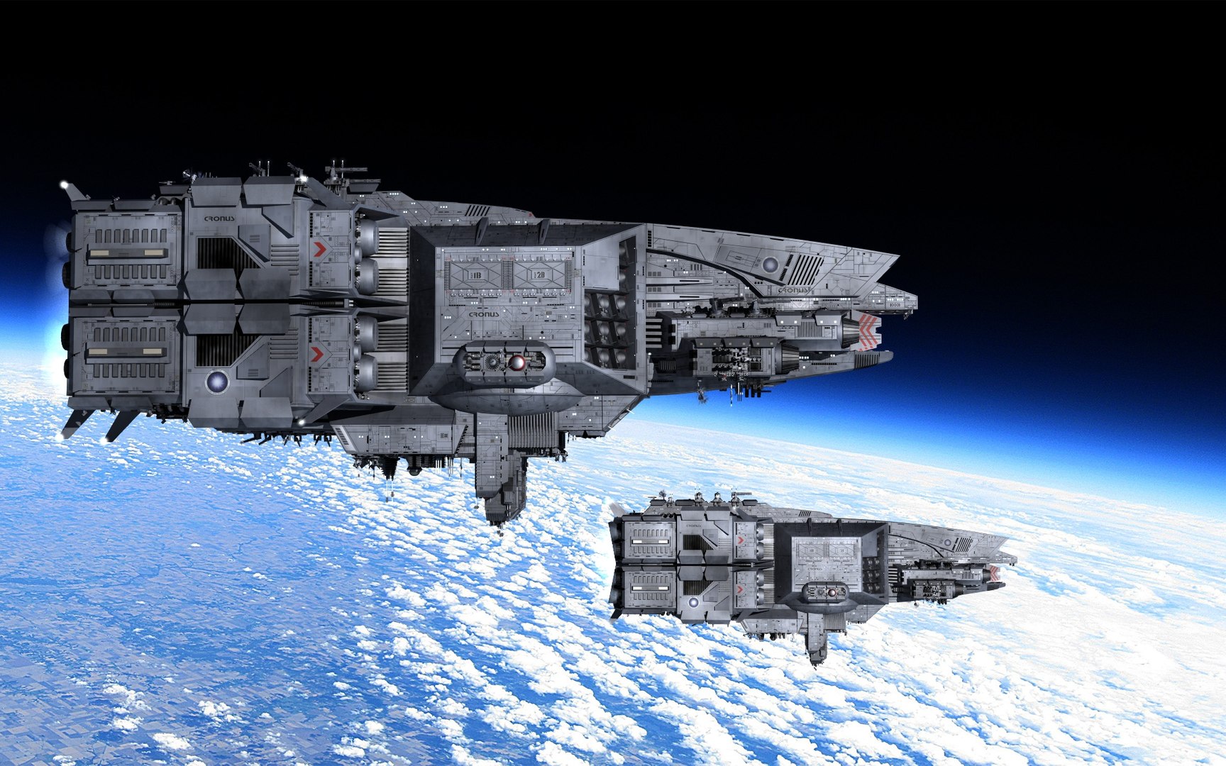 Titan Destroyer Turrets 3d Model