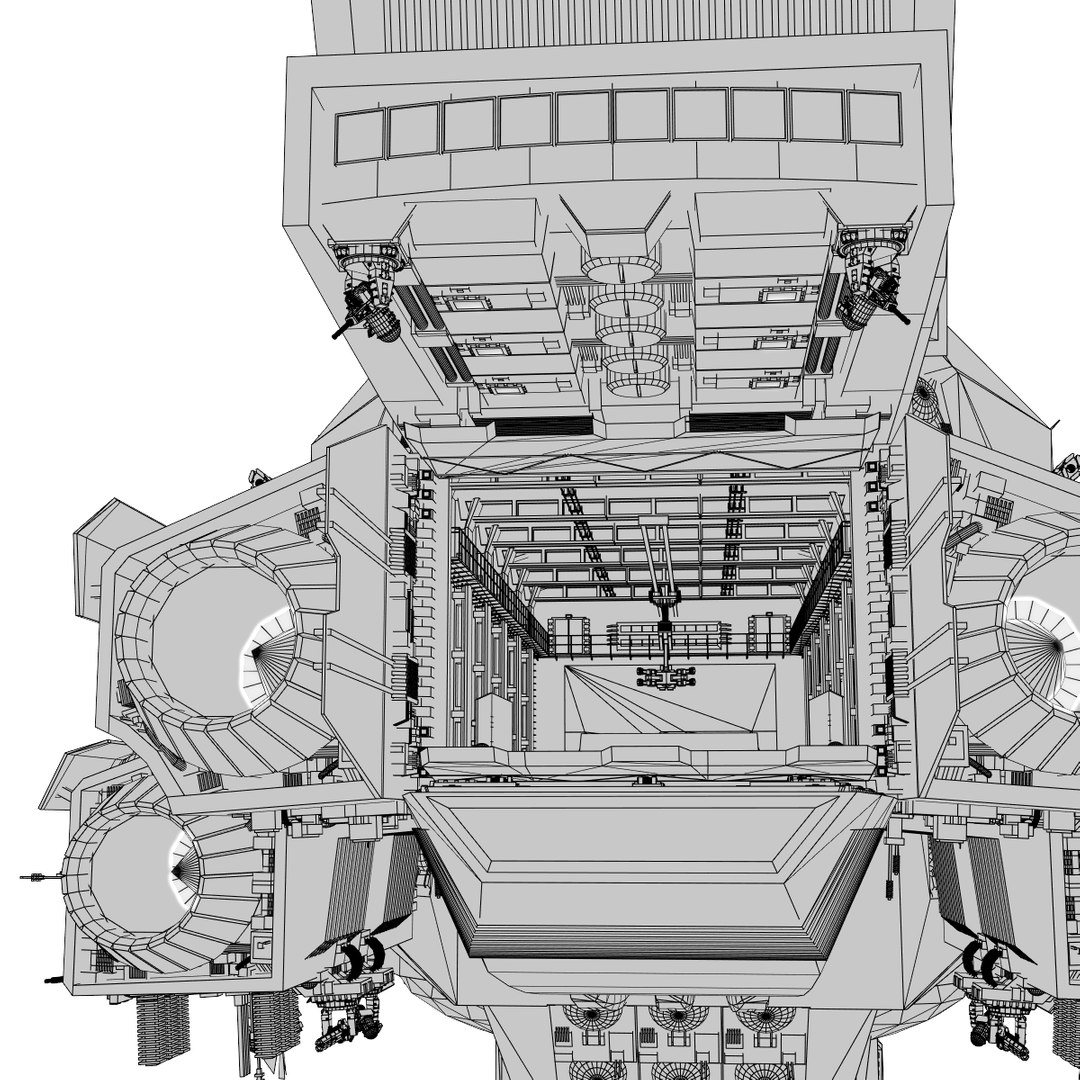titan destroyer turrets 3d model