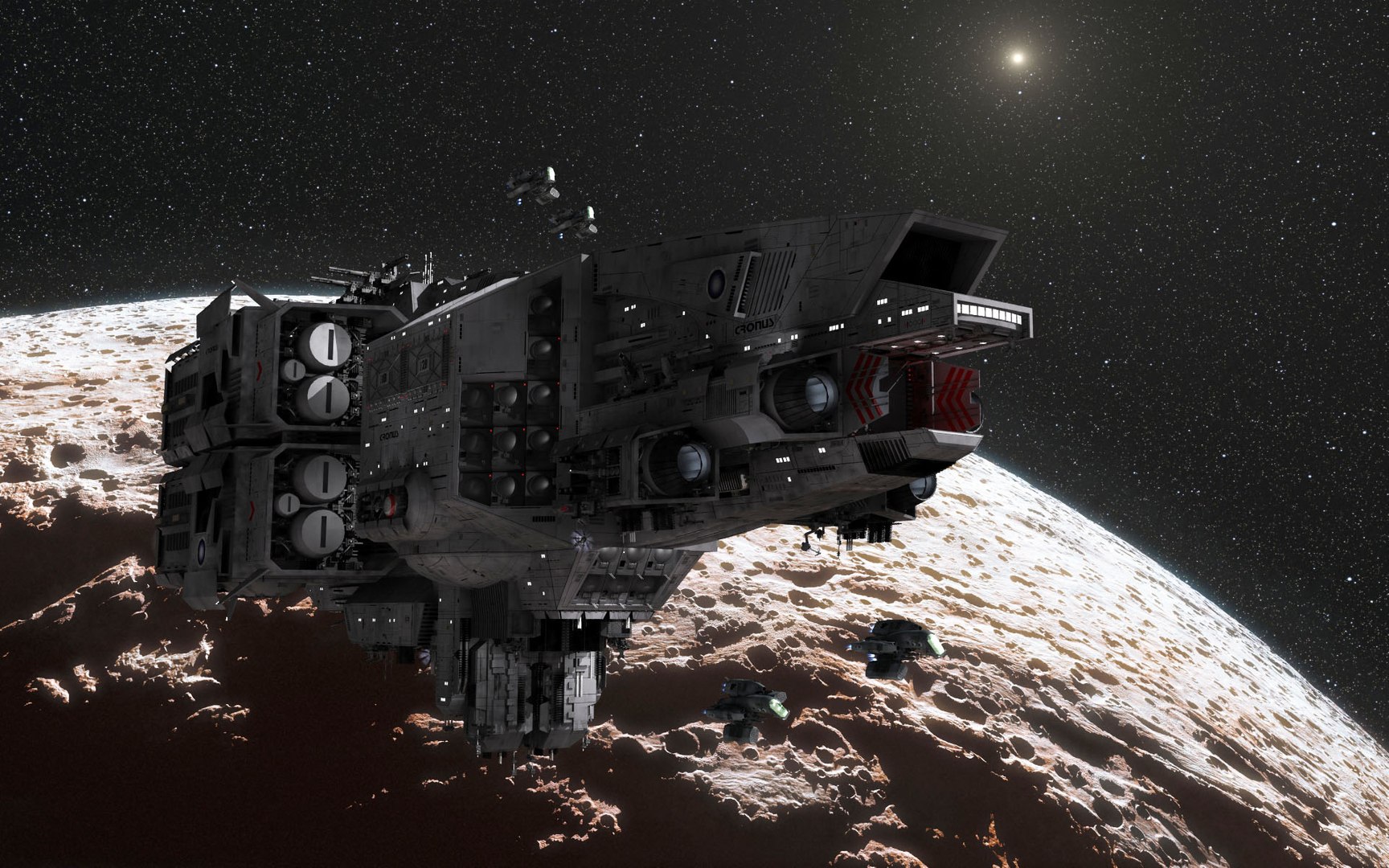 Titan Destroyer Turrets 3d Model