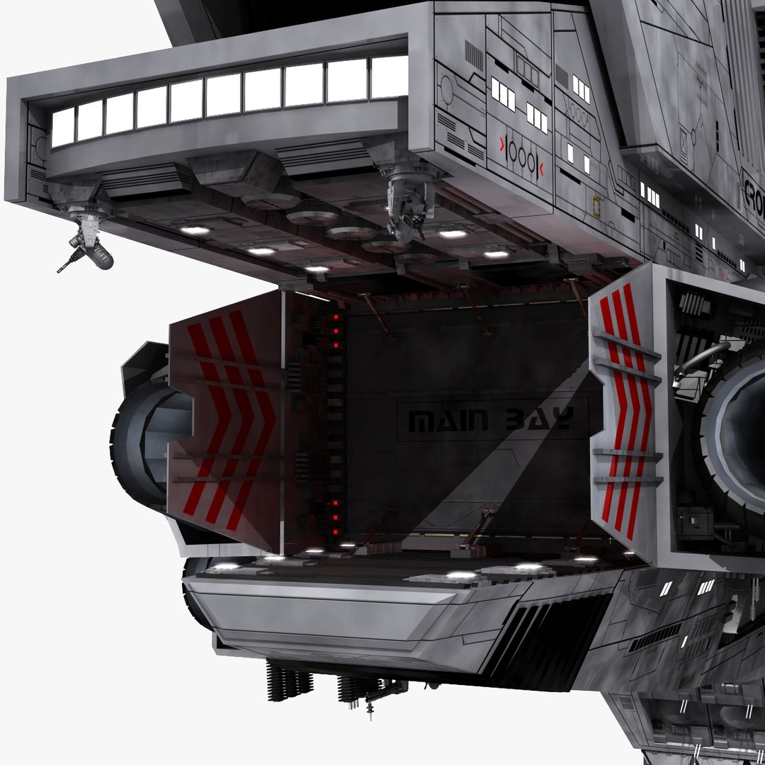 Titan Destroyer Turrets 3d Model