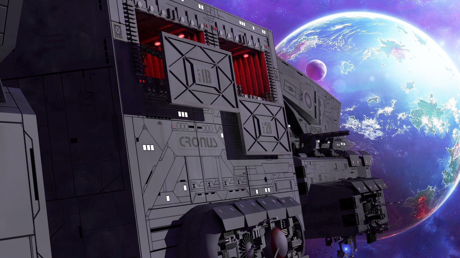 Titan Destroyer Turrets 3d Model