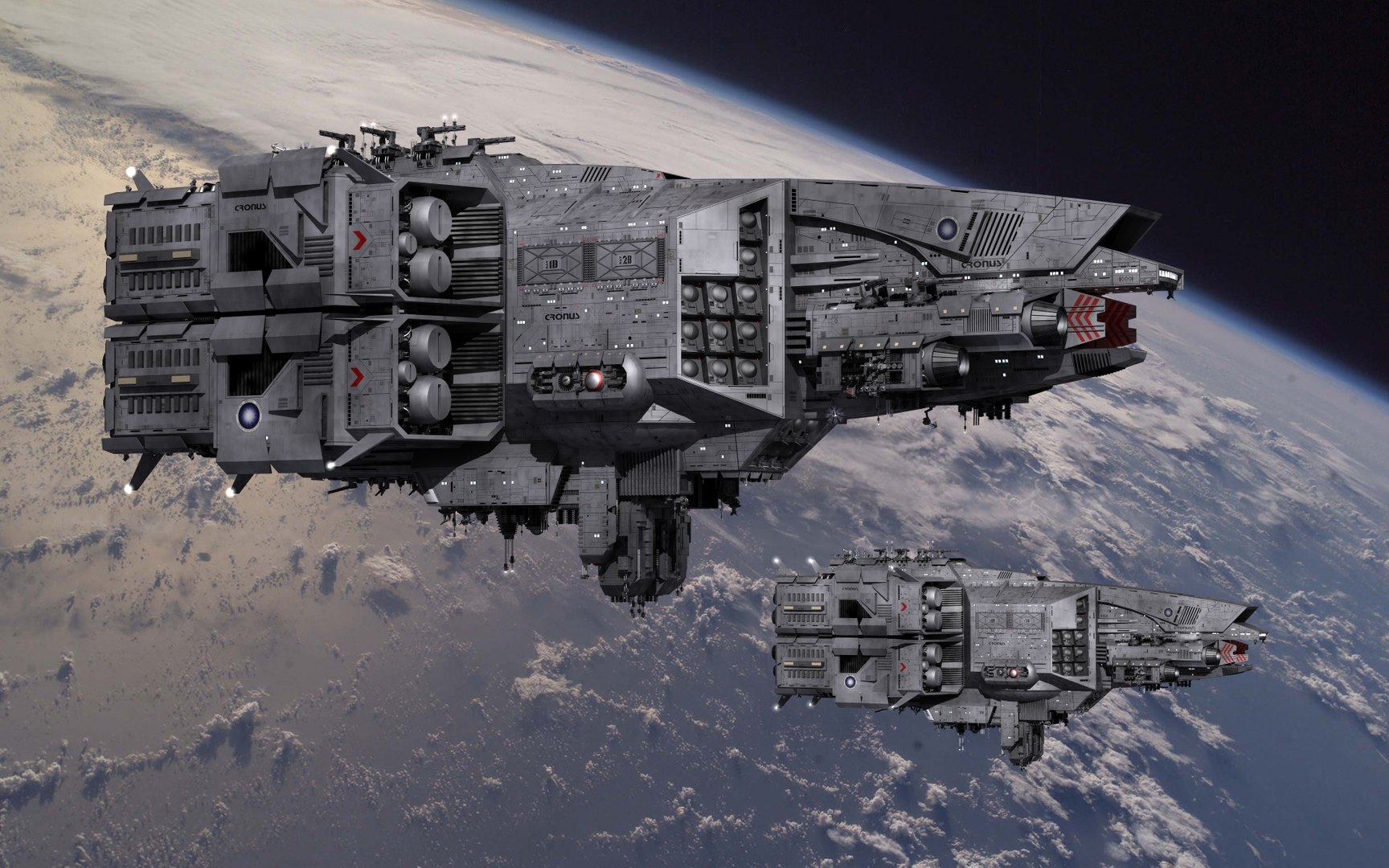 Titan Destroyer Turrets 3d Model