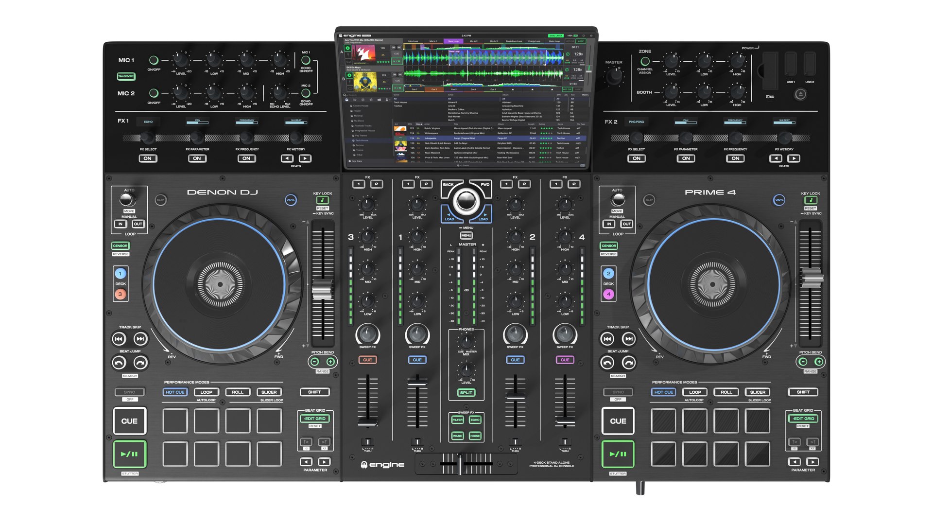 3D Denon Dj Prime 4 - TurboSquid 1472986