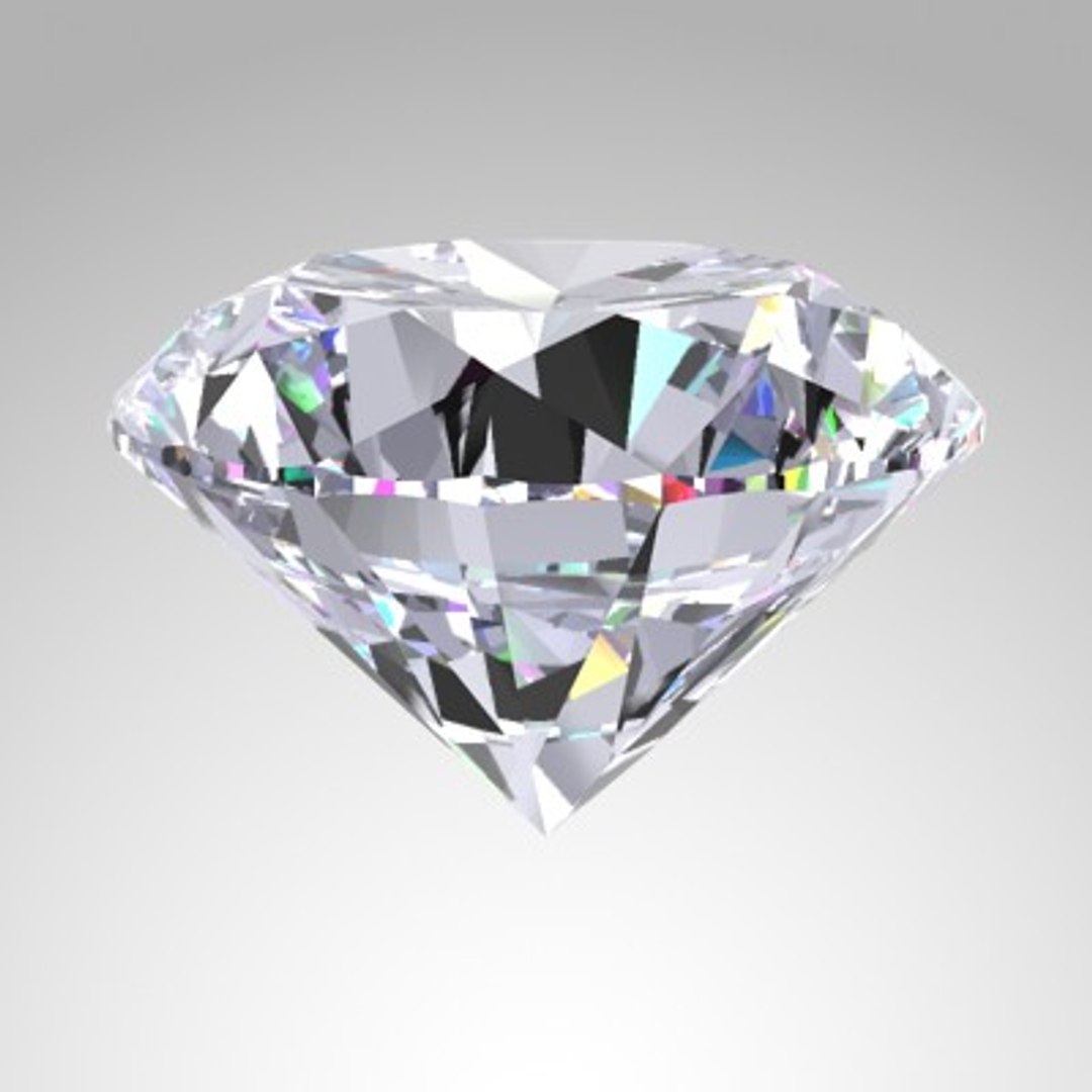 Cut Diamond 3d Model