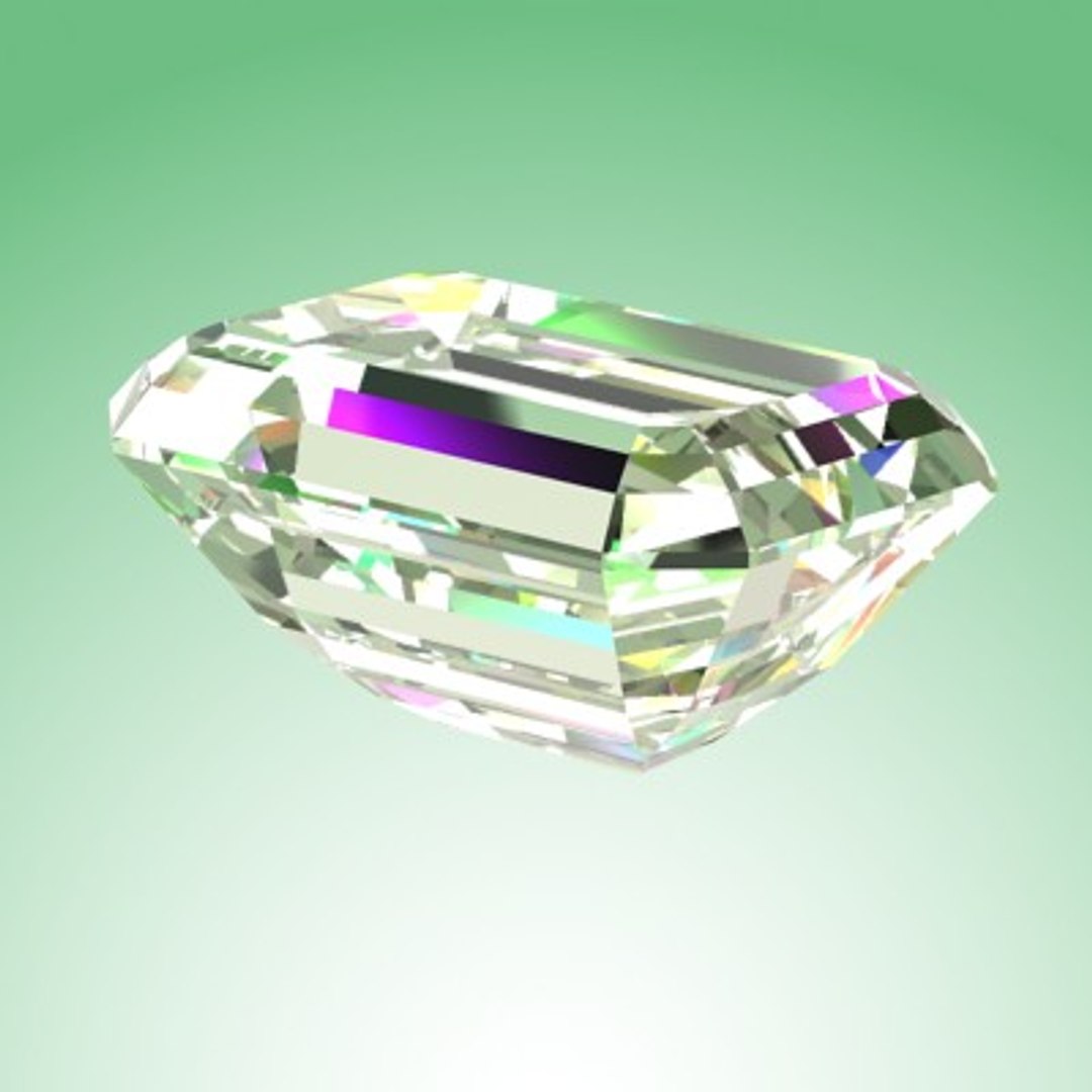 Cut Diamond 3d Model