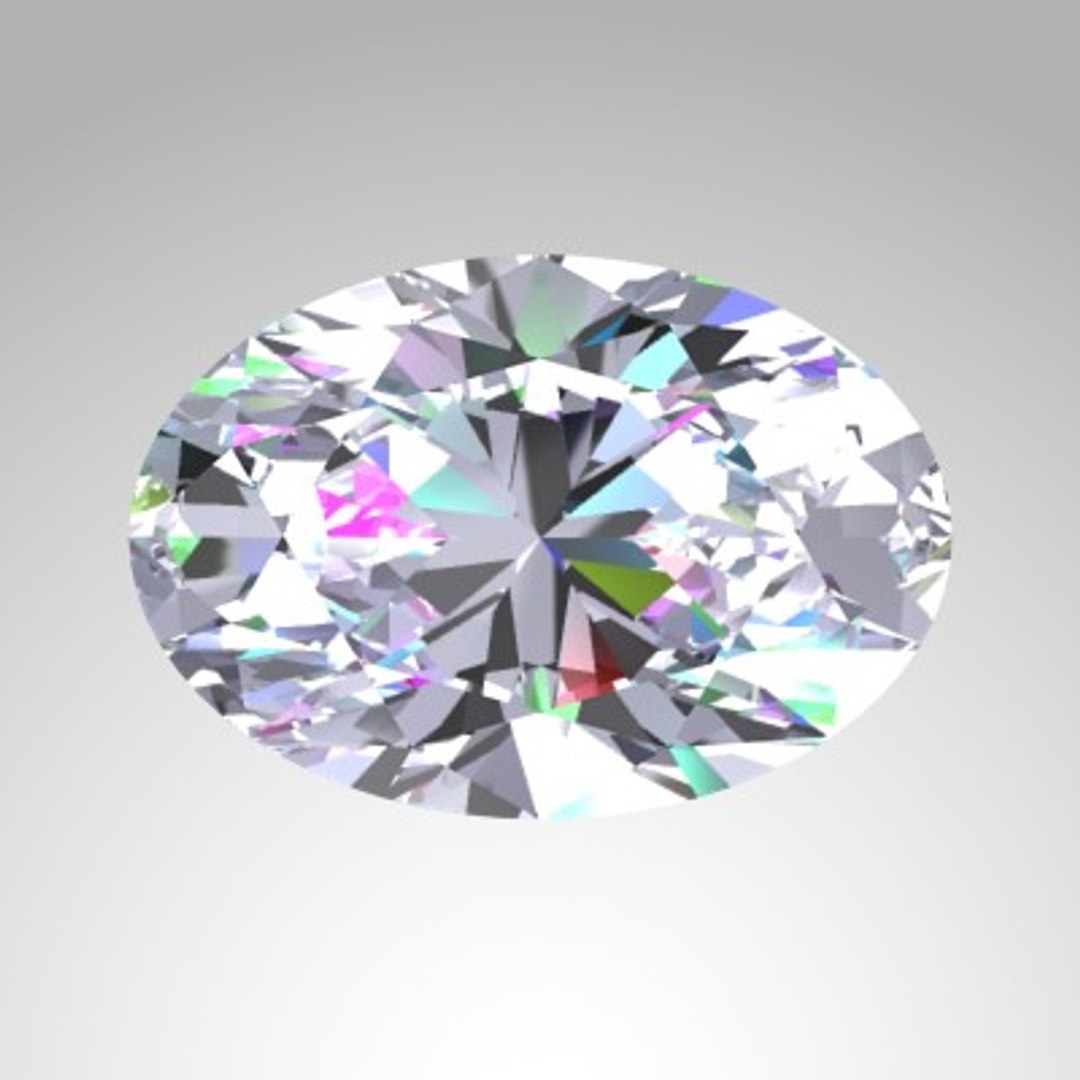 Cut Diamond 3d Model