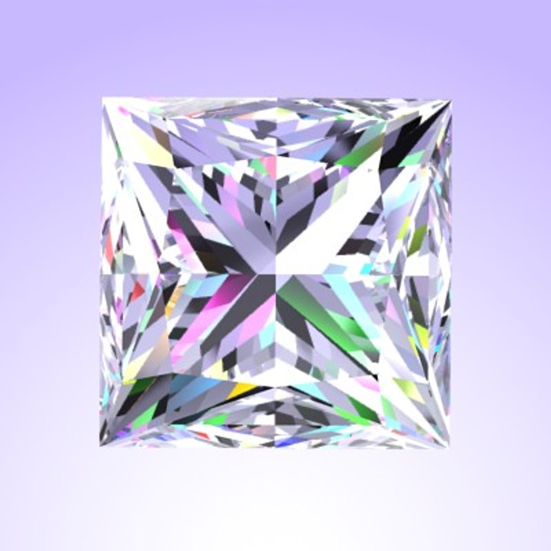Cut Diamond 3d Model