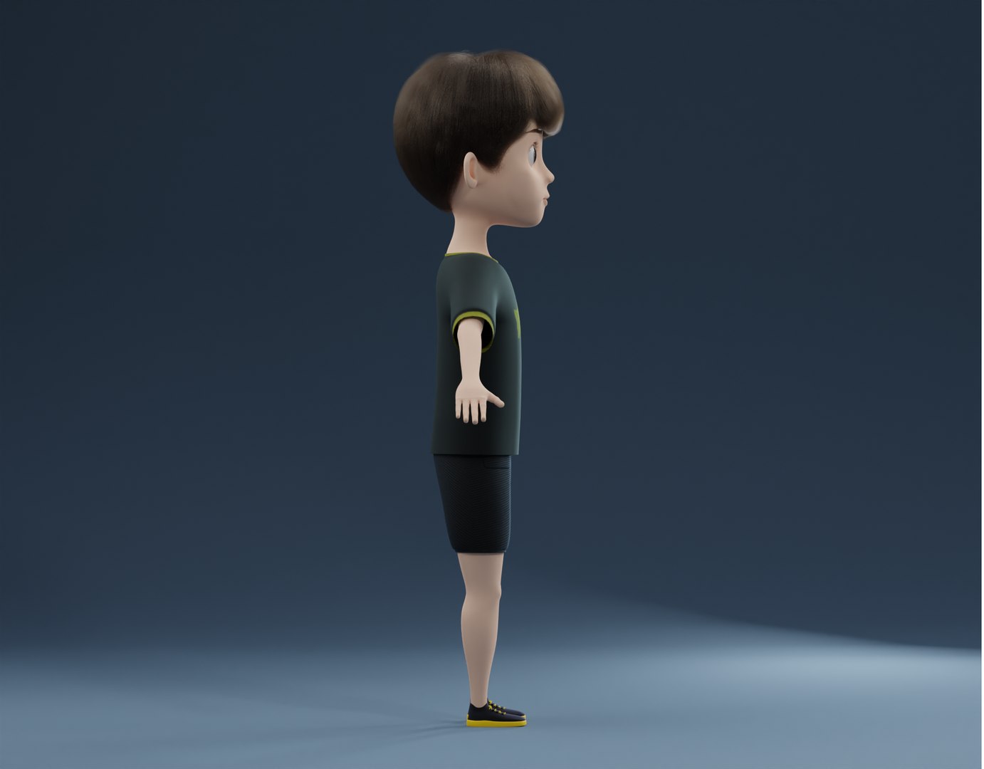 3D cartoon character boy model - TurboSquid 1980495