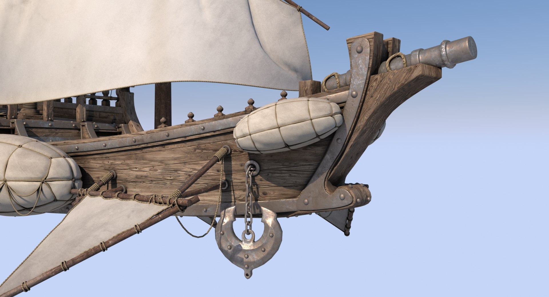 Flying Ship Model - TurboSquid 1386789