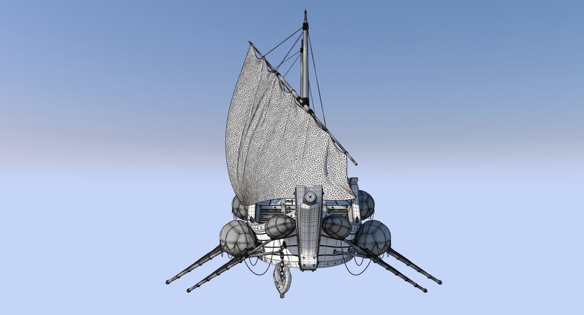 Flying Ship Model - TurboSquid 1386789