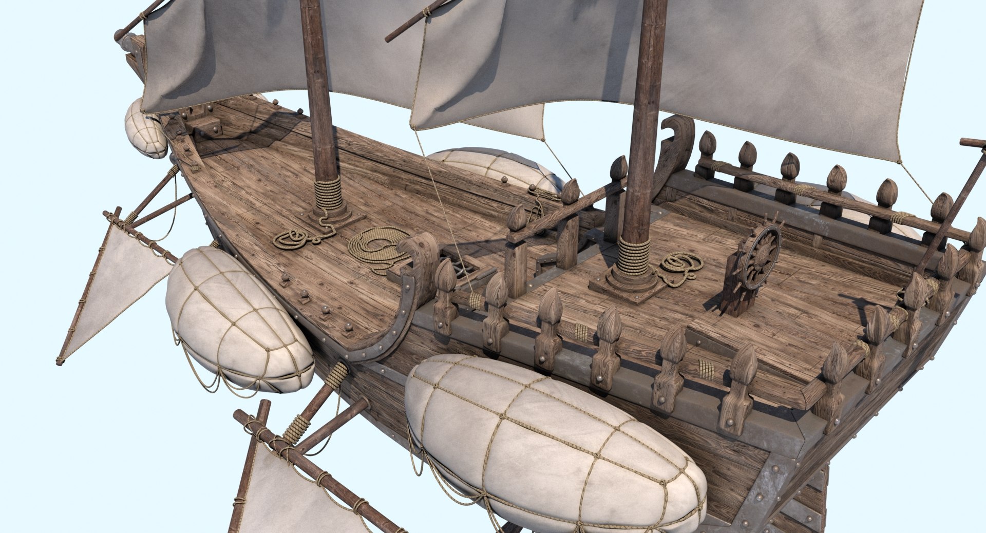 Flying Ship Model - TurboSquid 1386789