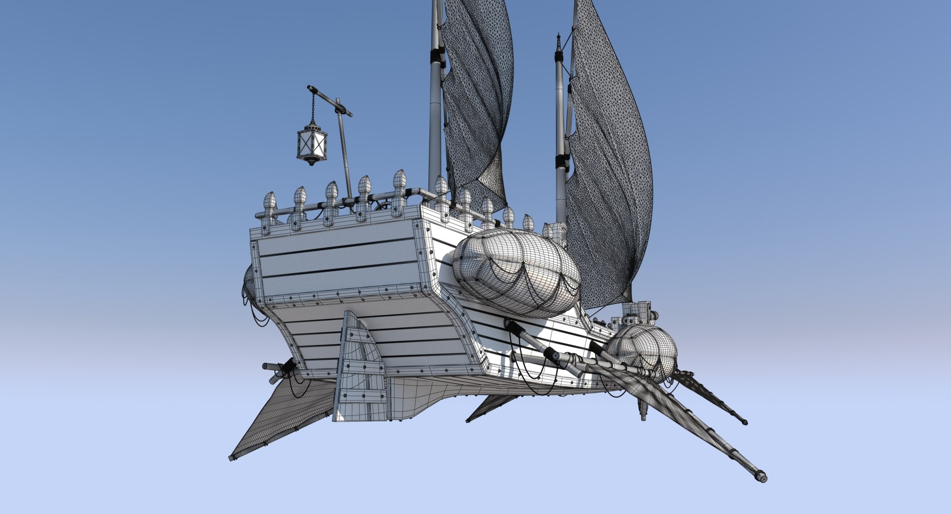 Flying Ship Model - TurboSquid 1386789