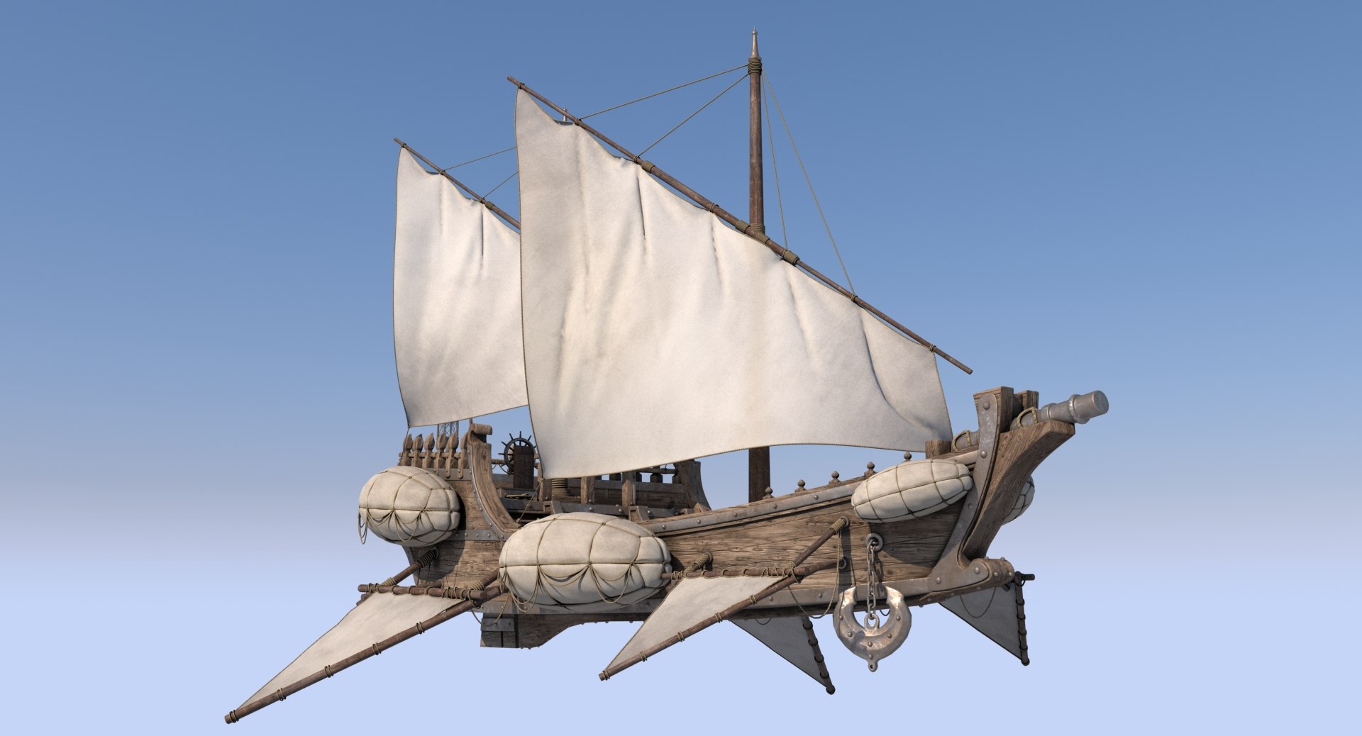Flying Ship Model - TurboSquid 1386789