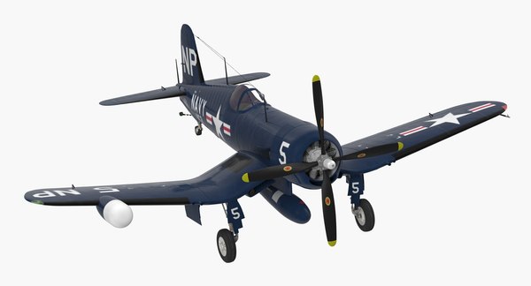 3d navy fighter f4u 5nl