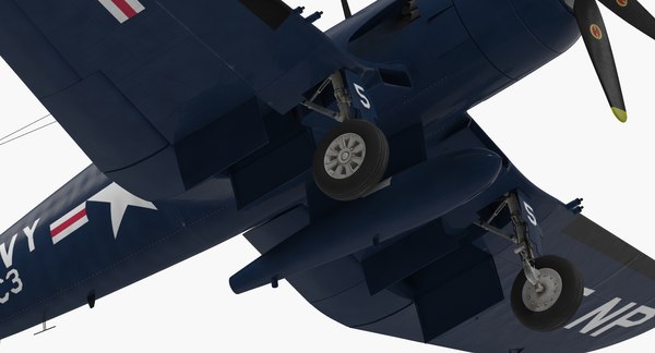 3d navy fighter f4u 5nl