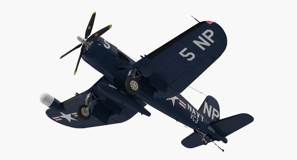3d navy fighter f4u 5nl