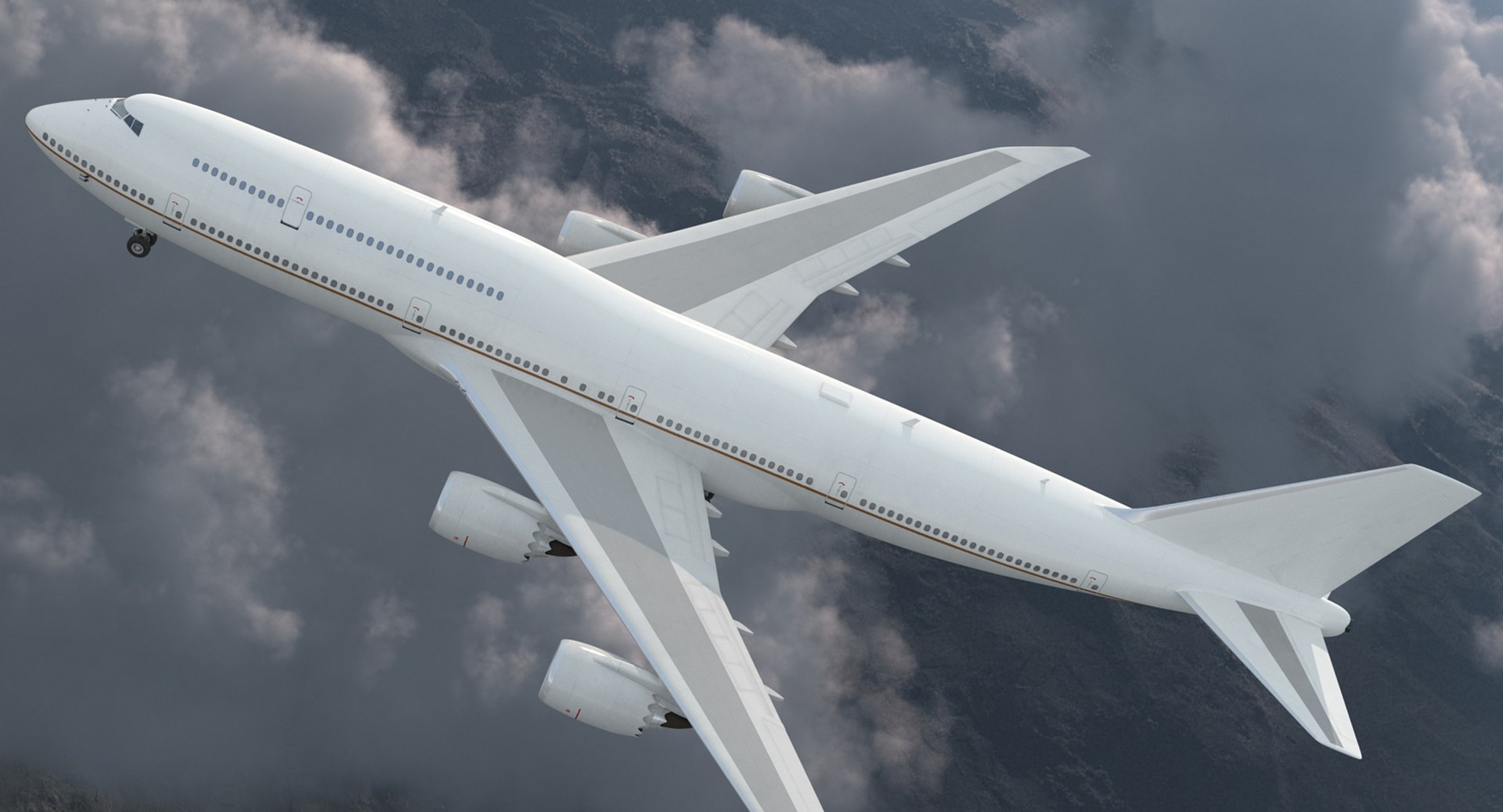 Boeing 747-8i Generic 3D Model - TurboSquid 1230768