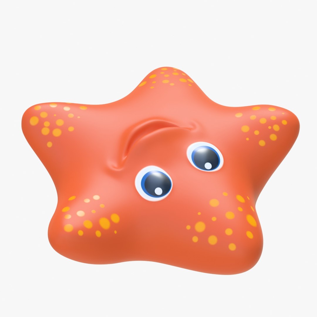 3D Rubber Star 01 - TurboSquid 1213621