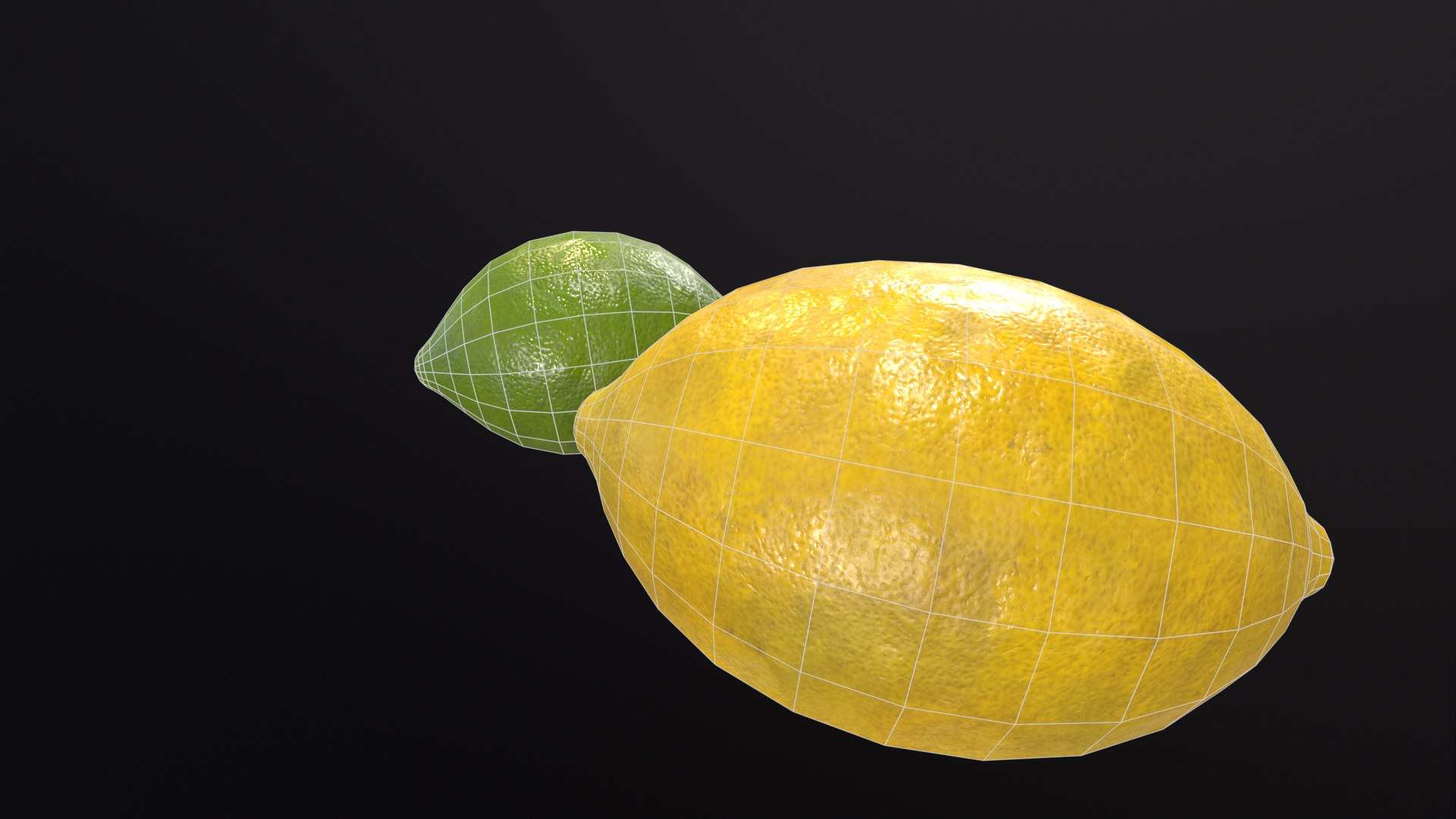 3D model Lemon and Lime - TurboSquid 2175280