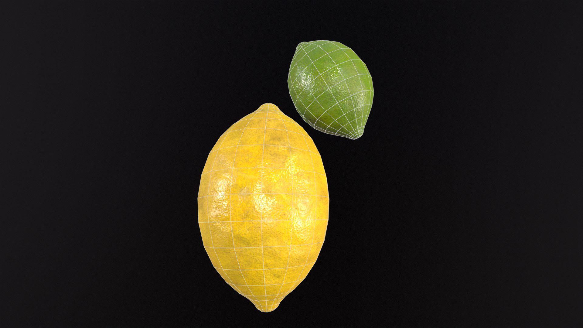 3D model Lemon and Lime - TurboSquid 2175280