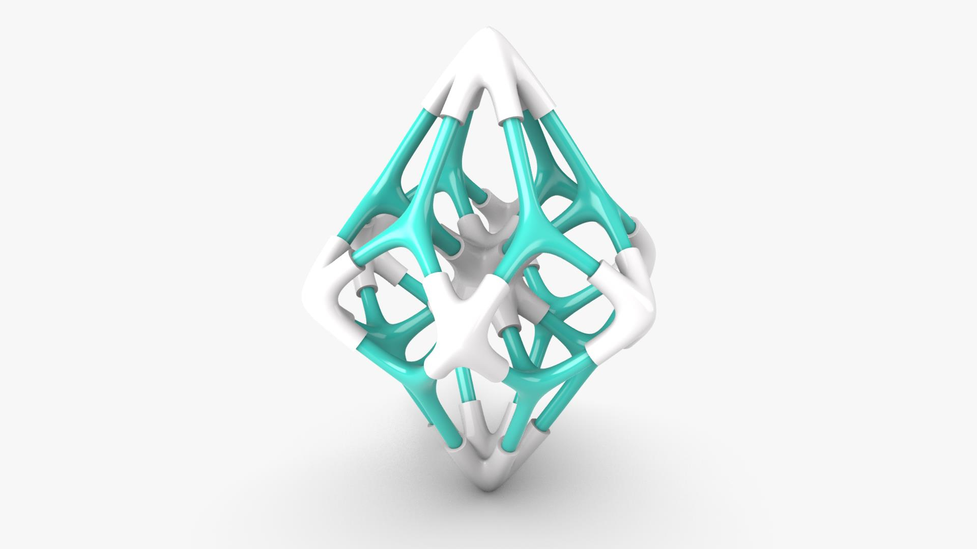 Math Sci-Fi Geometries Set 05 Model - TurboSquid 2358236