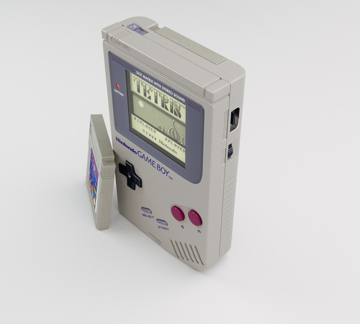 Nintendo Gameboy 3D - TurboSquid 2186722