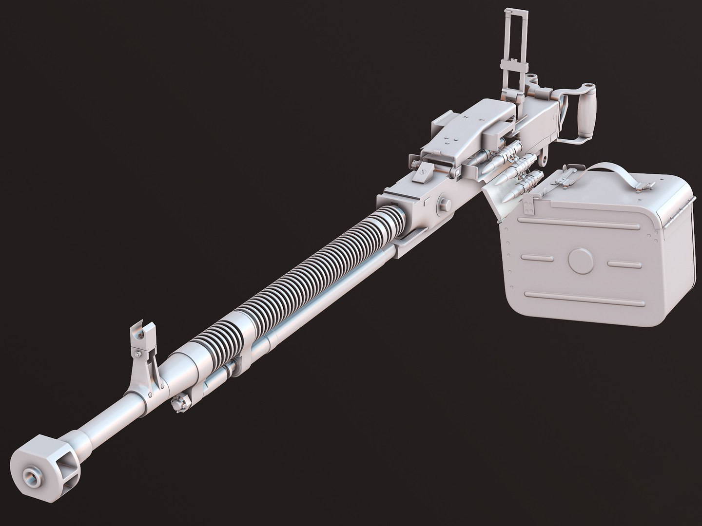 3D DSHK Model - TurboSquid 1938013